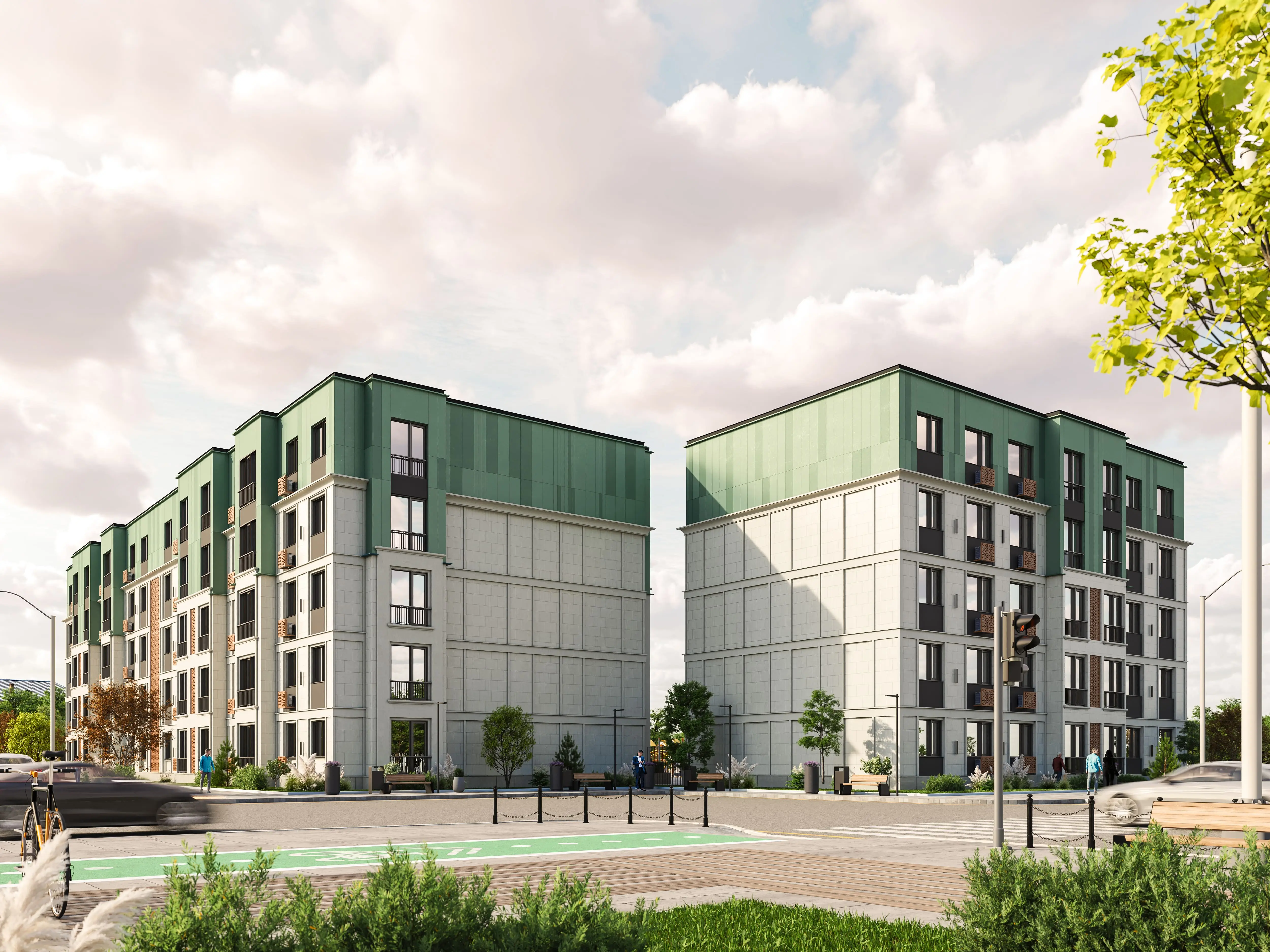 Tulpar - Купить квартиру в комфорт комплексе | OKS Group